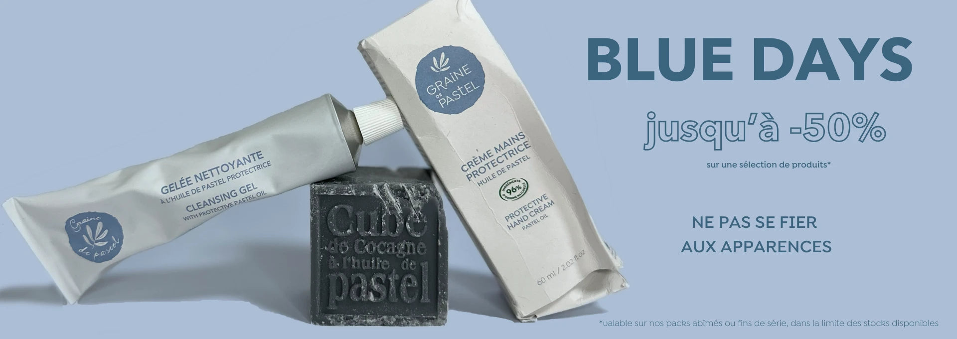 BLUE DAYS – LABORATOIRE GRAINE DE PASTEL